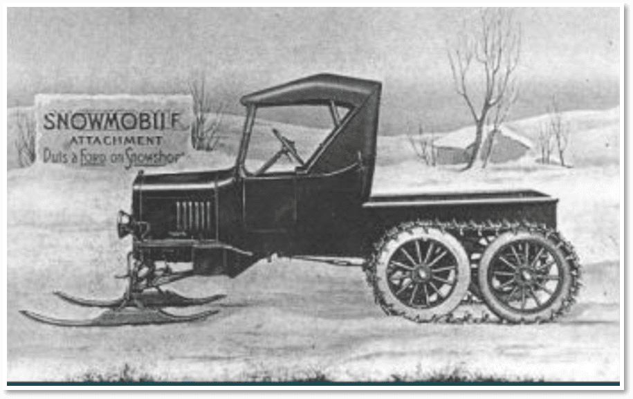 1920 Ford Model T Snowmobile - Midwest Dream Car Collection